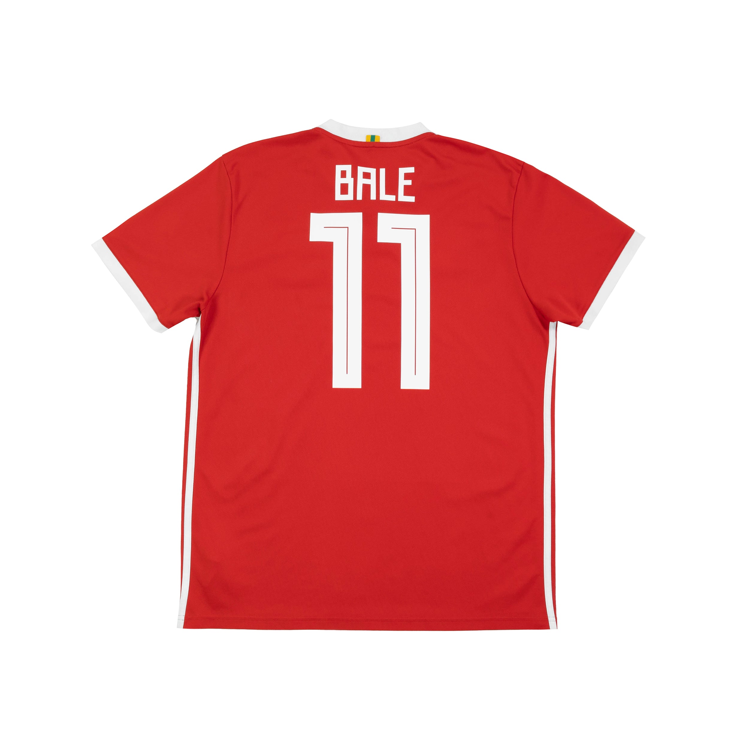 WALES 2018-20 HOME SHIRT - BALE 11 - L | Retro Football Shirt – The ...