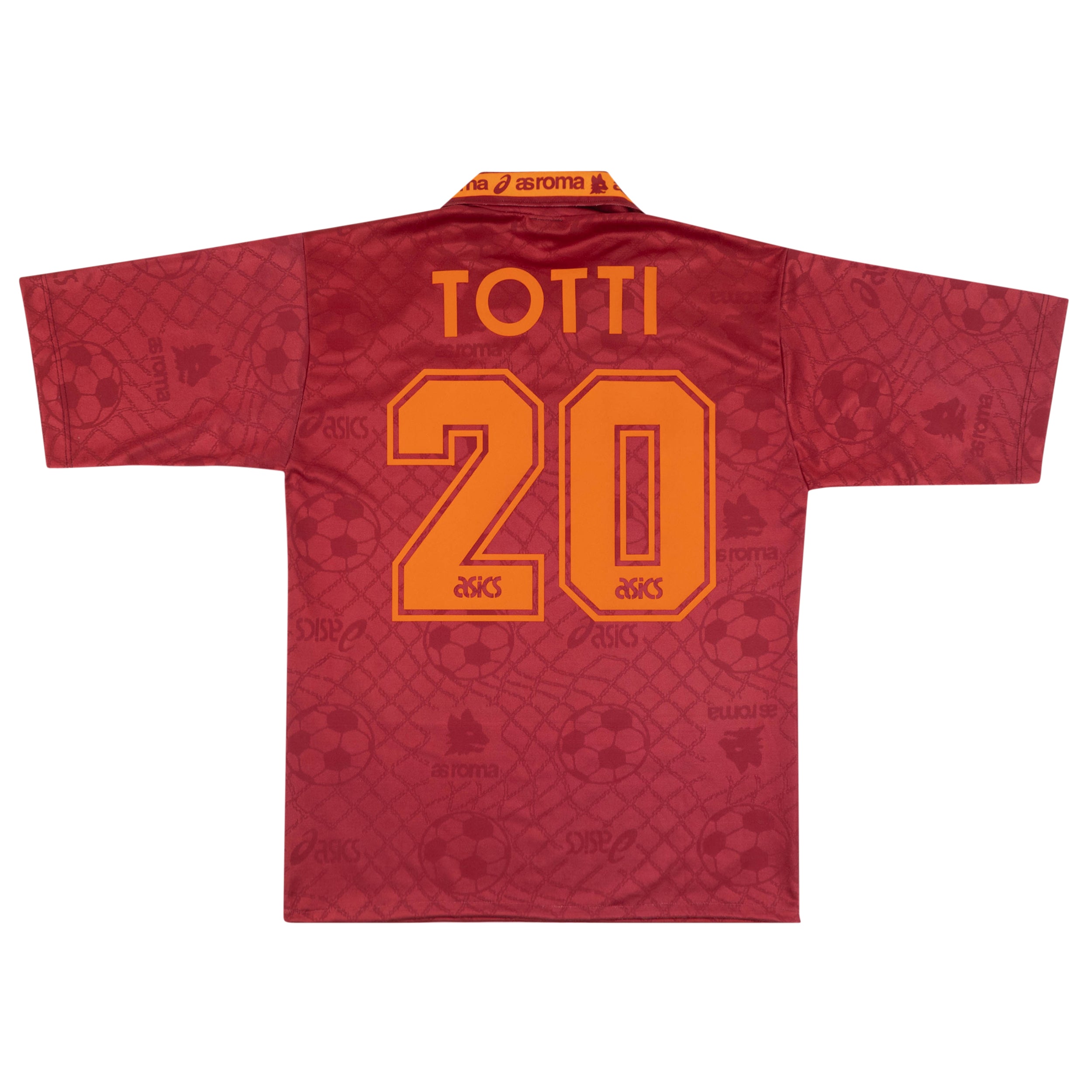ROMA 1994-95 HOME SHIRT - TOTTI 20 - XL | Retro Football Shirt – The ...